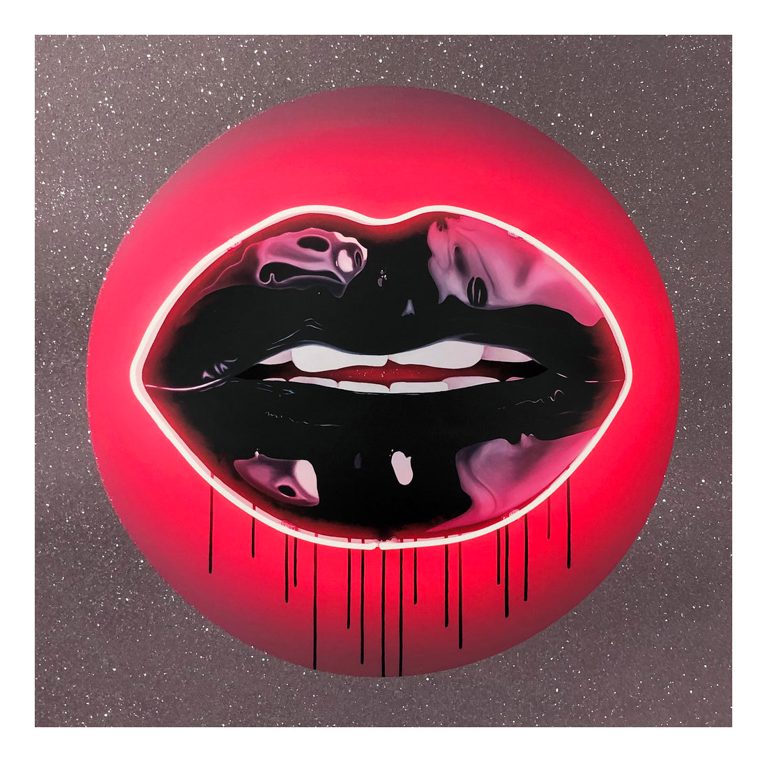 Sara Pope | Artist | Candy Darling Neon Red | Limited Edition print ...
